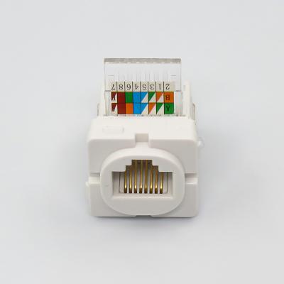 Cina PC australiano Rj45 Toolless Jack trapezoidale, 8p8c categoria 5e Jack in vendita