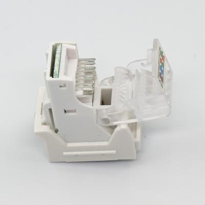 Cina Connettore trapezoidale di grado Rj45 di CAT5E 8p8c UTP Jack 90 in vendita