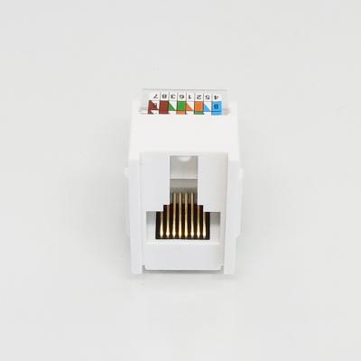 China Perfurador de Toolless 8p8c Cat5e abaixo do tipo trapezoide de Jack Rj 45 UTP 128 à venda