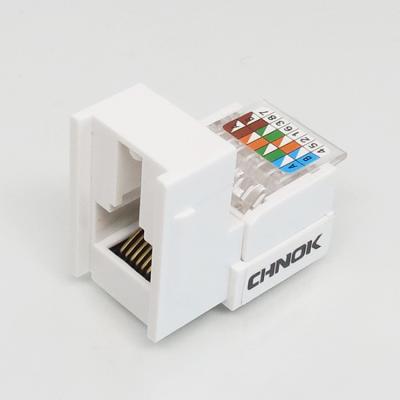 China Perfurador de Toolless 8p8c Cat5e abaixo do tipo trapezoide de Jack Rj 45 UTP 128 à venda