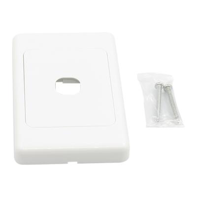 Cina L'Australia 1 porto Rj45 Jack Faceplate trapezoidale, disco della rete Rj11 in vendita
