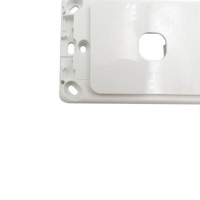 Cina L'Australia 1 porto Rj45 Jack Faceplate trapezoidale, disco della rete Rj11 in vendita
