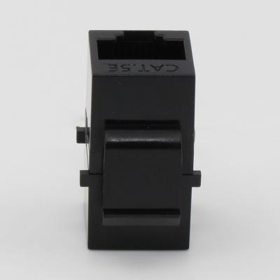 中国 8P8C RJ45のインライン カプラーUTP 180度のイーサネット インライン コネクター 販売のため