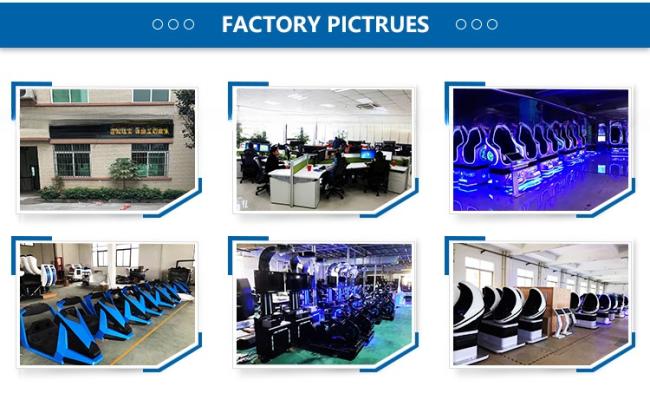 Manufacturing facility producing VR simulators with quality control