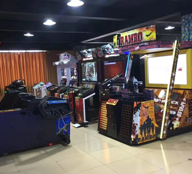 Detailed view of control panel