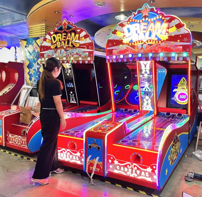 Detailed view of scoring circles