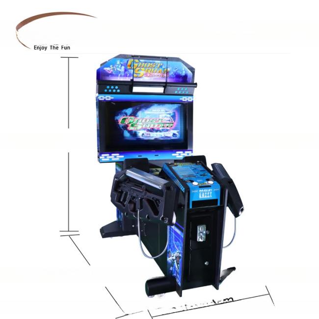 42 LCD gun shooting game machine front view