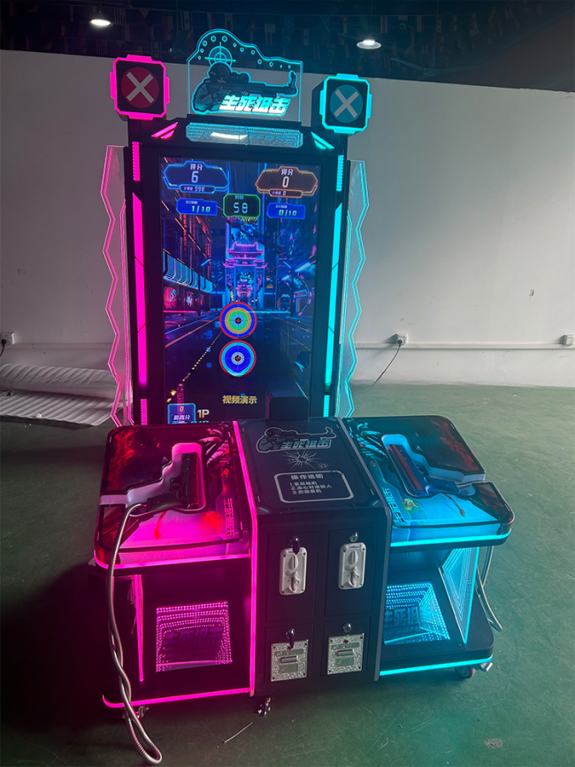 Player using pedal shield defense mechanism