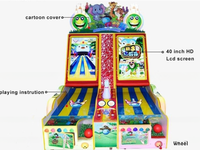 Dreamland Bowling Arcade Machine front view