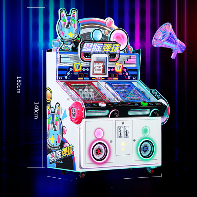 Close-up of pinball playfield with light channels