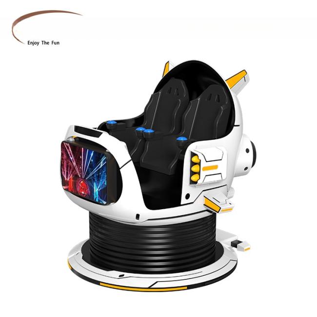 Front view of Dreamland 360 9D VR Simulator showing full unit design