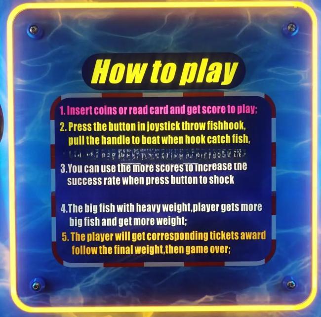 Mini Fish Game Machine in operation