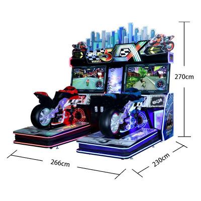Cina motocicletta Arcade Machine Linkable With Motion Seat di 2000W 220v in vendita