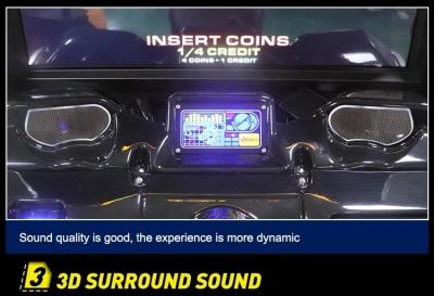 Cina vettura da corsa elettronica 380W che determina il centro di Arcade Machine Simulator For Game in vendita