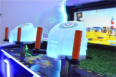 China Máquina de jogo louca da redenção do bilhete da arma de água para 2 jogadores 350W à venda
