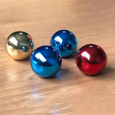 Cina Sanwa metallico Arcade Machine Accessories Ball Top con colore d'argento blu rosso in vendita
