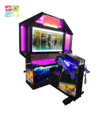 中国 射撃のアーケード機械硬貨を模倣する娯楽は55インチLCDと作動した 販売のため
