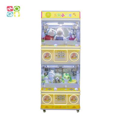 Cina Macchina dell'artiglio di Crane Arcade Game Grab Gift Mini di 4 giocatori per 3-4 pollici di giocattoli della peluche in vendita