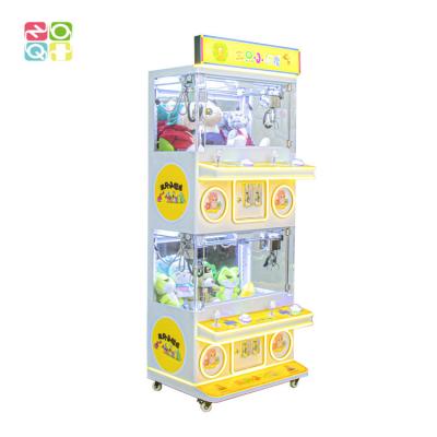 Cina Macchina dell'artiglio di Crane Arcade Game Grab Gift Mini di 4 giocatori per 3-4 pollici di giocattoli della peluche in vendita