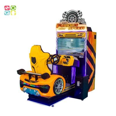 China Furious Speed Racing Game Simulator Coin Operated Racing Car Game With 32 Inch LCD for sale