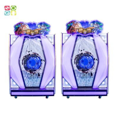 China 4D Aliens Swarm Shooting Arcade Game 2 Player Grande máquina de simulação de tiro à venda