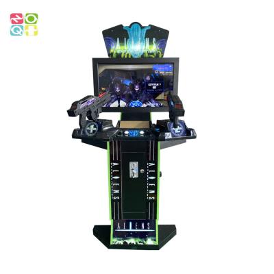 Cina Coin Op Aliens Shooting Arcade Machine schermo da 42 pollici con 3 giochi in vendita