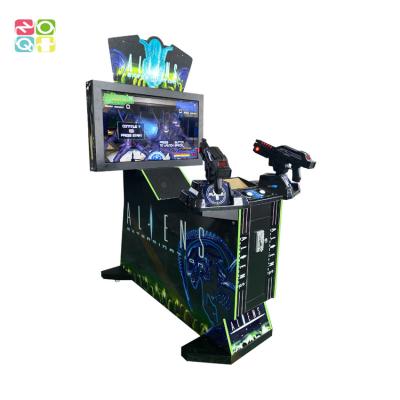 Cina Coin Op Aliens Shooting Arcade Machine schermo da 42 pollici con 3 giochi in vendita