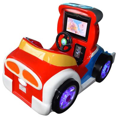 Cina Alto livello di lavorazione Fibra di vetro Kiddie Coin Operato MINI F1 Ride With MP4 Display in vendita