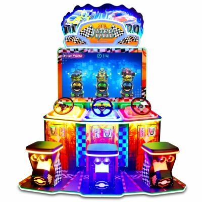 China Nitro Speed (3PL con asiento) De carreras Gran pantalla LCD de 55 pulgadas Simulación de juego de arcade en venta