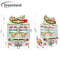 China Dreamland Coin Operated Lucky Ball Vending Machine - 400KG Double Player Arcade Game with 300W Power for sale