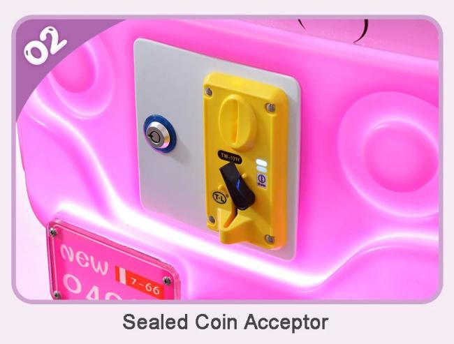 Shark Baby arcade game machine with children playing