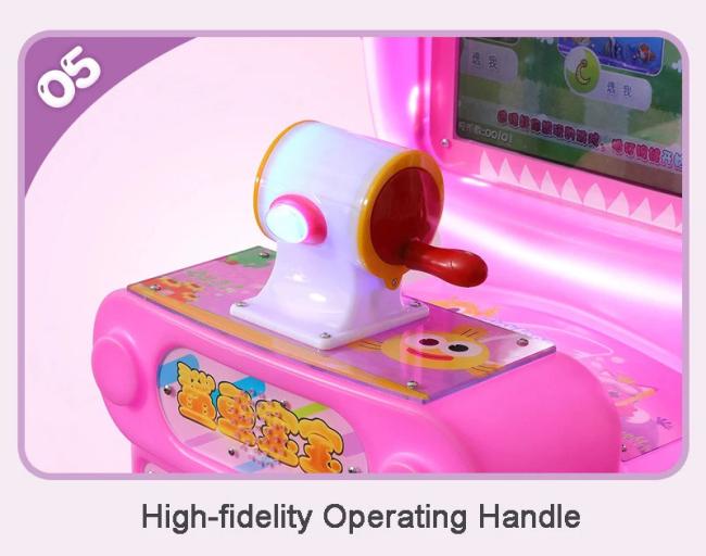 Shark Baby cabinet showing all decorative elements and lighting