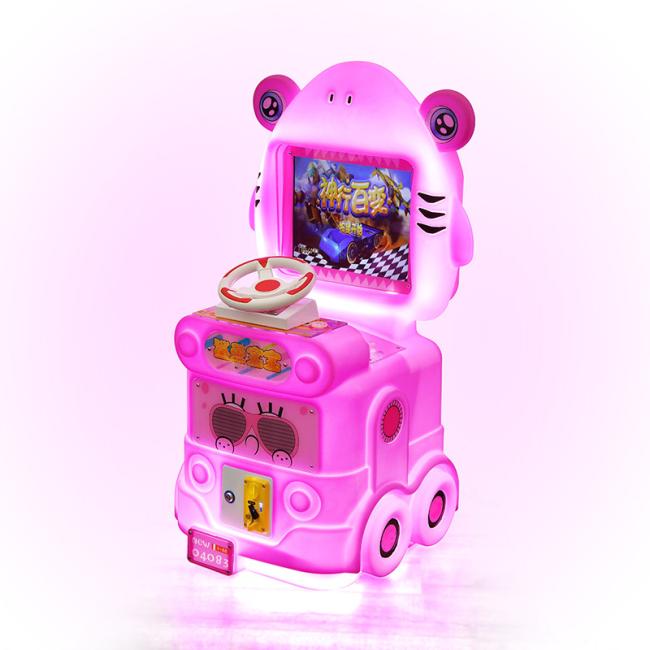 Close-up of child-friendly controls and buttons