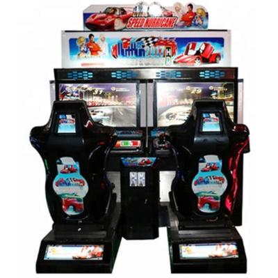 Cina Macchina da gioco arcade sicura per 2 giocatori, giochi di auto, macchina da corsa 3d per Fun City in vendita