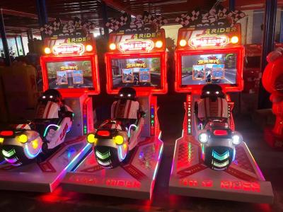 China 3D Motorcycle Arcade Simulator 400W High Performance For Immersive Player Experience for sale