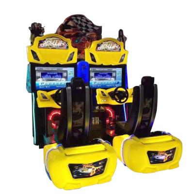 China Attractive Arcade Driving Machine 400W With Coin Operated HD LCD Display for sale