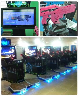 中国 4イン1 エイリアン シューター アーケード マシン パーソナライズ インタラクティブ 販売のため