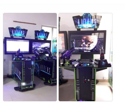 中国 4イン1 エイリアン シューター アーケード マシン パーソナライズ インタラクティブ 販売のため