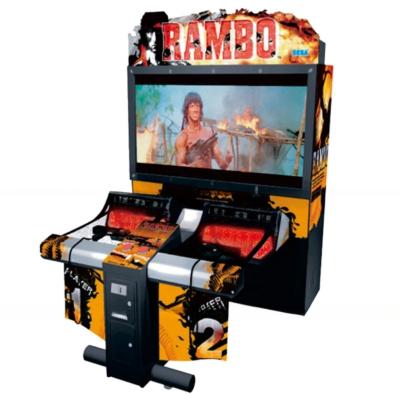 China Máquina de Arcade Rambo com Tela LCD de 55" para Parque de Diversões, Máquina de Jogo de Tiro Arcade de 400w à venda