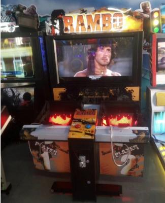 China Máquina de Arcade Rambo com Tela LCD de 55" para Parque de Diversões, Máquina de Jogo de Tiro Arcade de 400w à venda