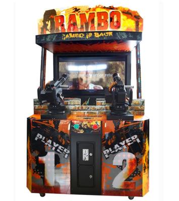 China Máquina de Arcade Rambo com Tela LCD de 55" para Parque de Diversões, Máquina de Jogo de Tiro Arcade de 400w à venda