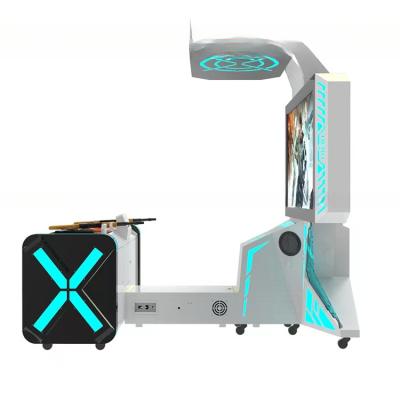 中国 4人用シミュレーター 銃撃アケードゲーム 65インチLCD 販売のため