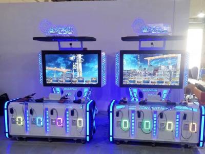 中国 4人用シミュレーター 銃撃アケードゲーム 65インチLCD 販売のため