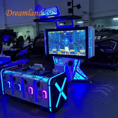 中国 4人用シミュレーター 銃撃アケードゲーム 65インチLCD 販売のため