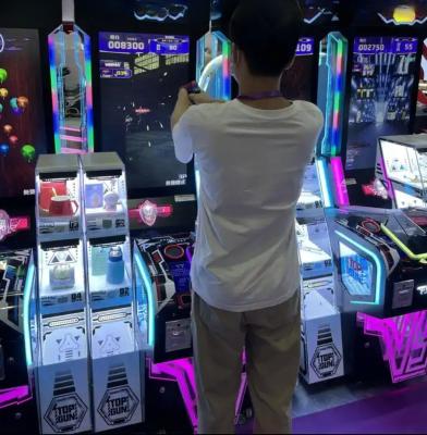 Китай 2 игрока интерактивный шутер аркадная машина с ярким цветом продается