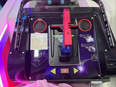 Китай 2 игрока интерактивный шутер аркадная машина с ярким цветом продается