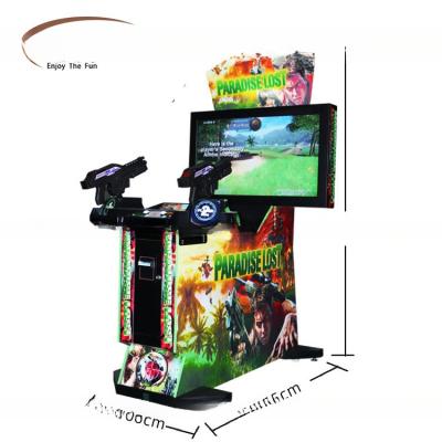 中国 インドア・シューター・アーケード・マシン 耐久性 32LCD 高画質画面 販売のため