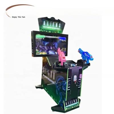 中国 インドア・シューター・アーケード・マシン 耐久性 32LCD 高画質画面 販売のため