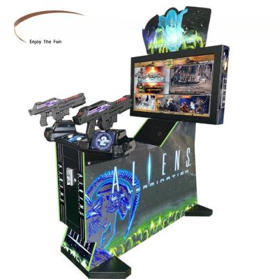 中国 インドア・シューター・アーケード・マシン 耐久性 32LCD 高画質画面 販売のため