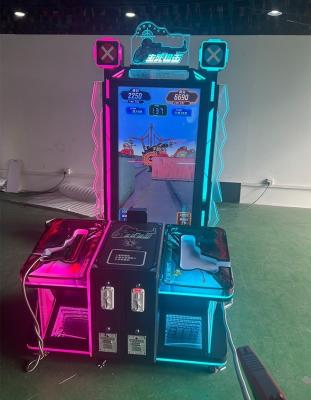 China Twee-spelers Arcade Shooting Game Machine met een luxe uitstraling Te koop